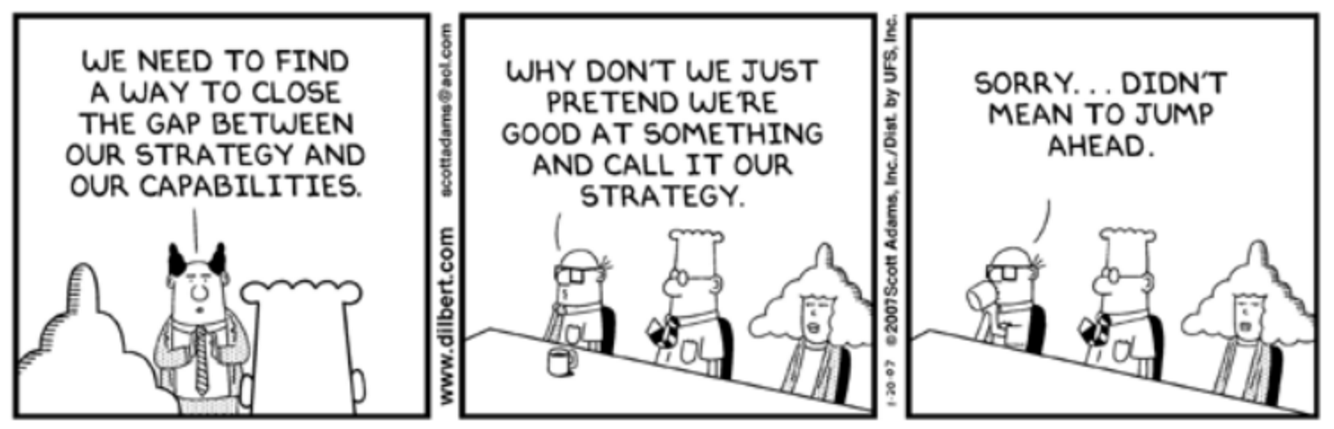 Top 143+ Dilbert strategy cartoon - Tariquerahman.net